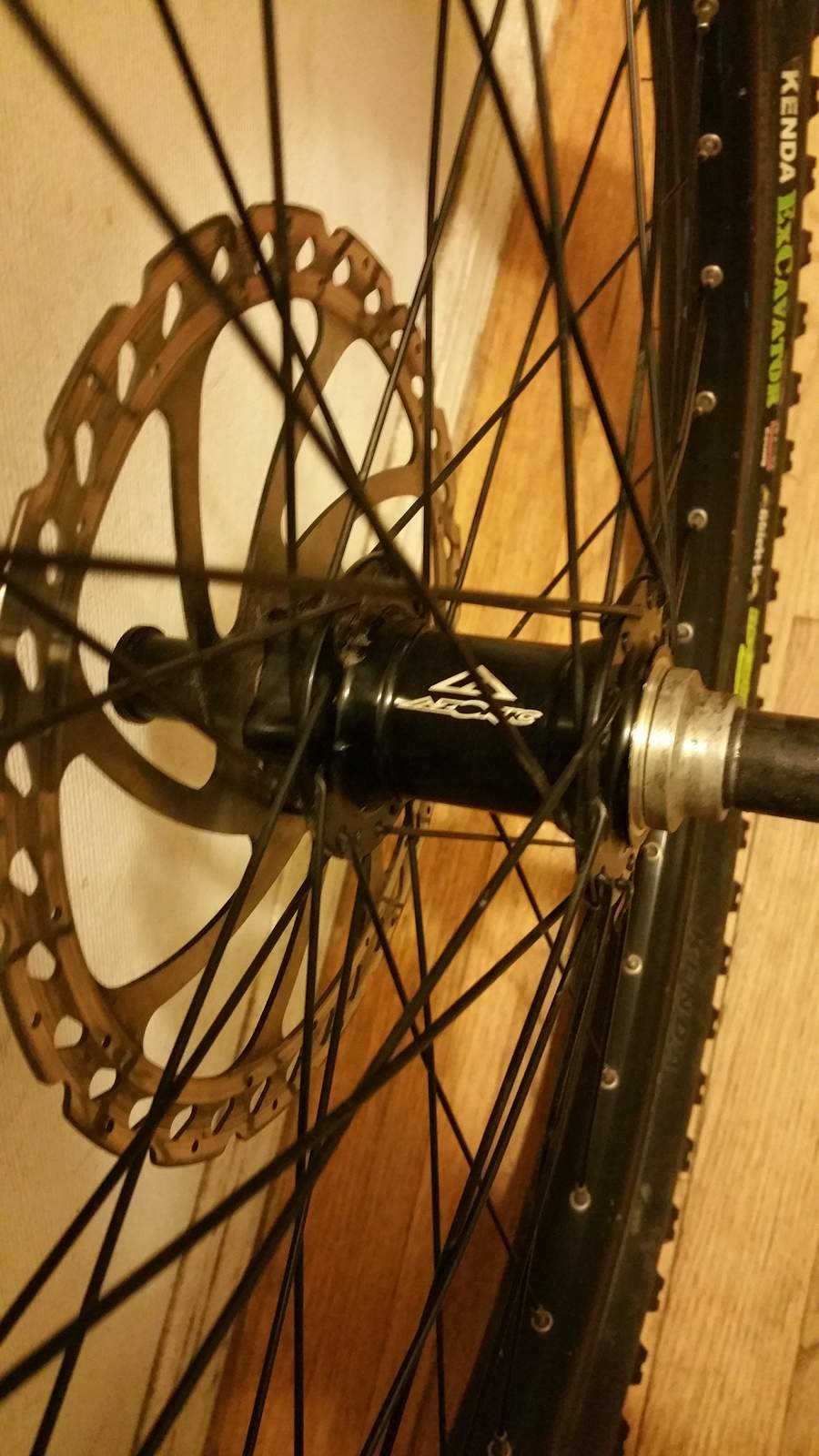AZONIC OUTLAW WHEELSET WITH KENDA TIRES AND HAYES ROTORS - BMXmuseum ...
