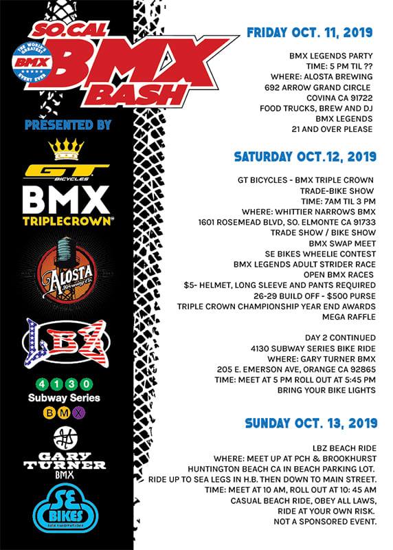 Oct.11th Friday - BMX, Food and Beer Match Made in Heaven - BMXmuseum ...