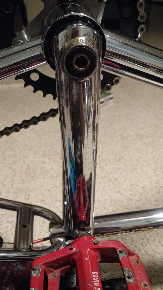 180mm chrome cranks..any ideas of the type? - BMXmuseum.com Forums
