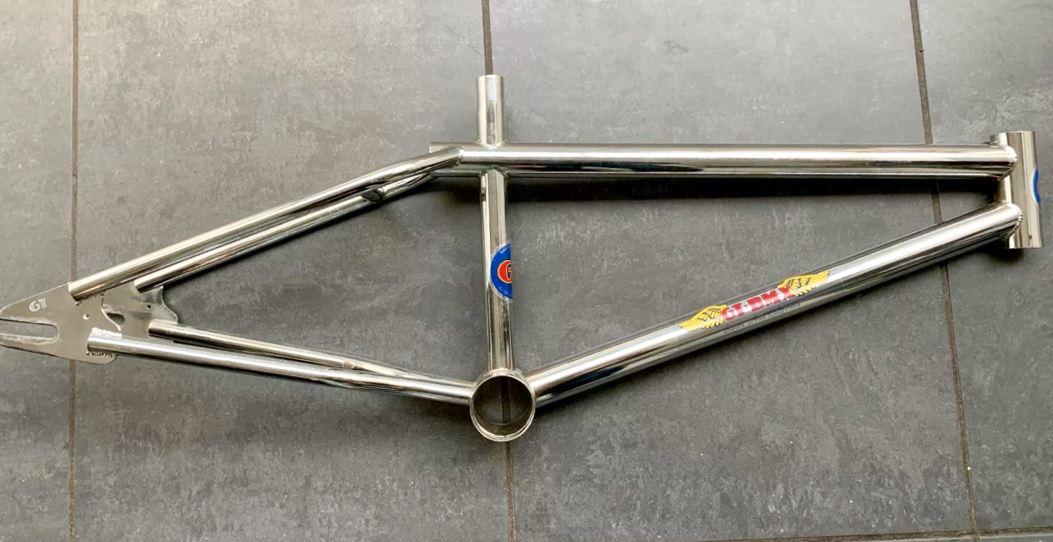 1984? gt pro? overseas frame with straight cut top tube. - BMXmuseum ...