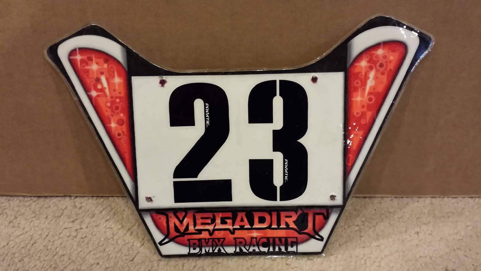 made a homemade number plate. ever make your own? lets see em ...