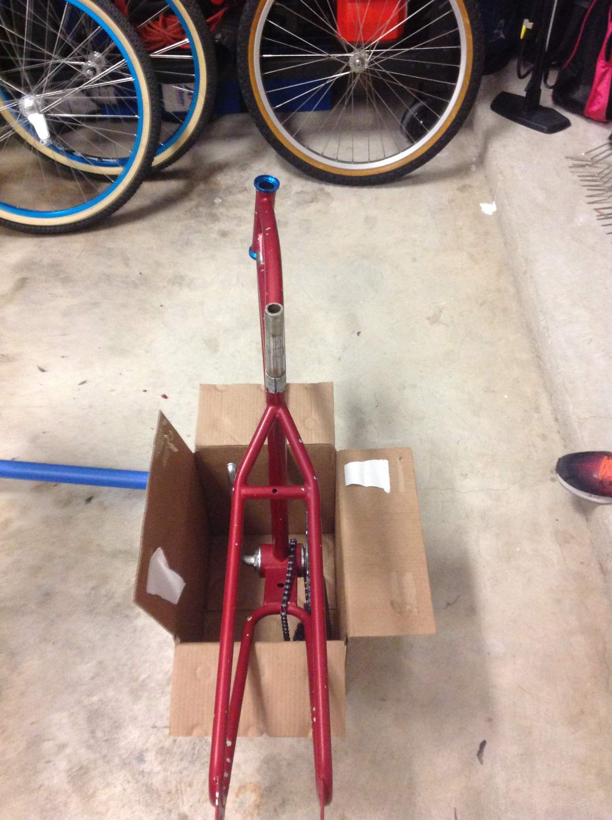Built bike. Crashed bike. Bent frame. Help. - BMXmuseum.com Forums