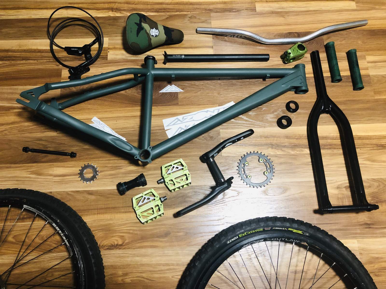 Azonic Steelhead XL DJ build - BMXmuseum.com Forums