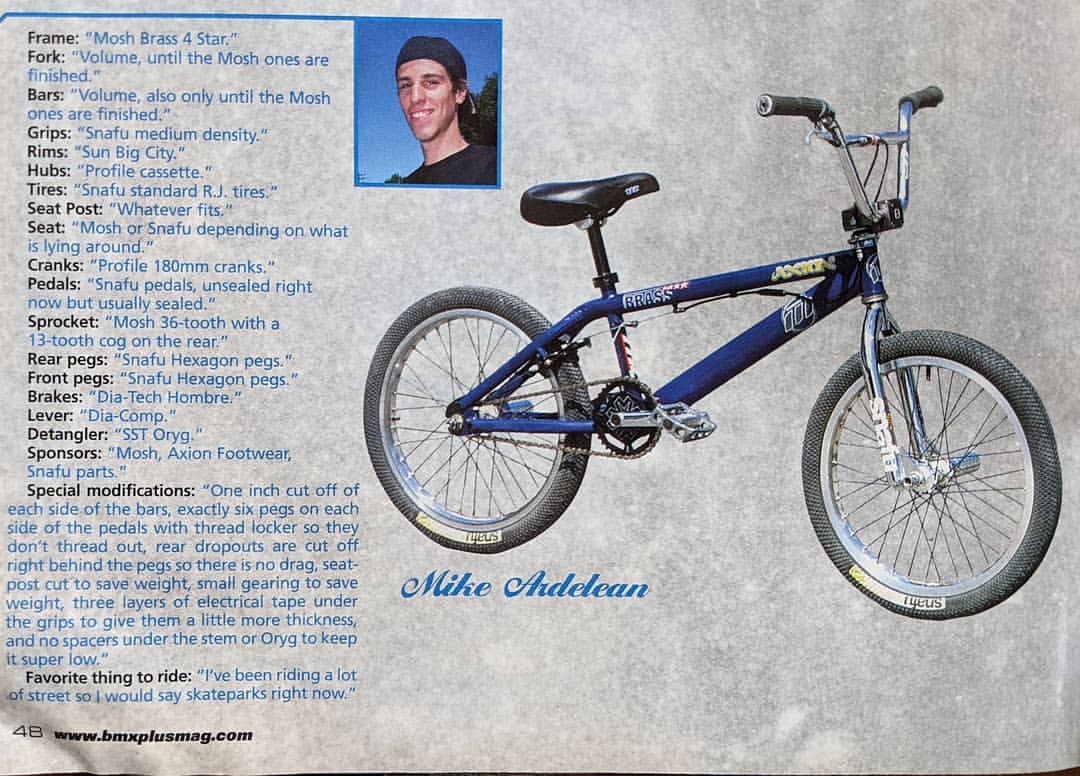Mid School Pro Rider Bike Checks/Setups - BMXmuseum.com Forums