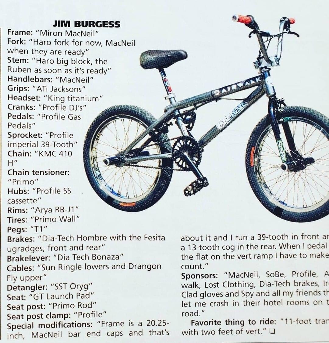 Mid School Pro Rider Bike Checks/Setups - BMXmuseum.com Forums