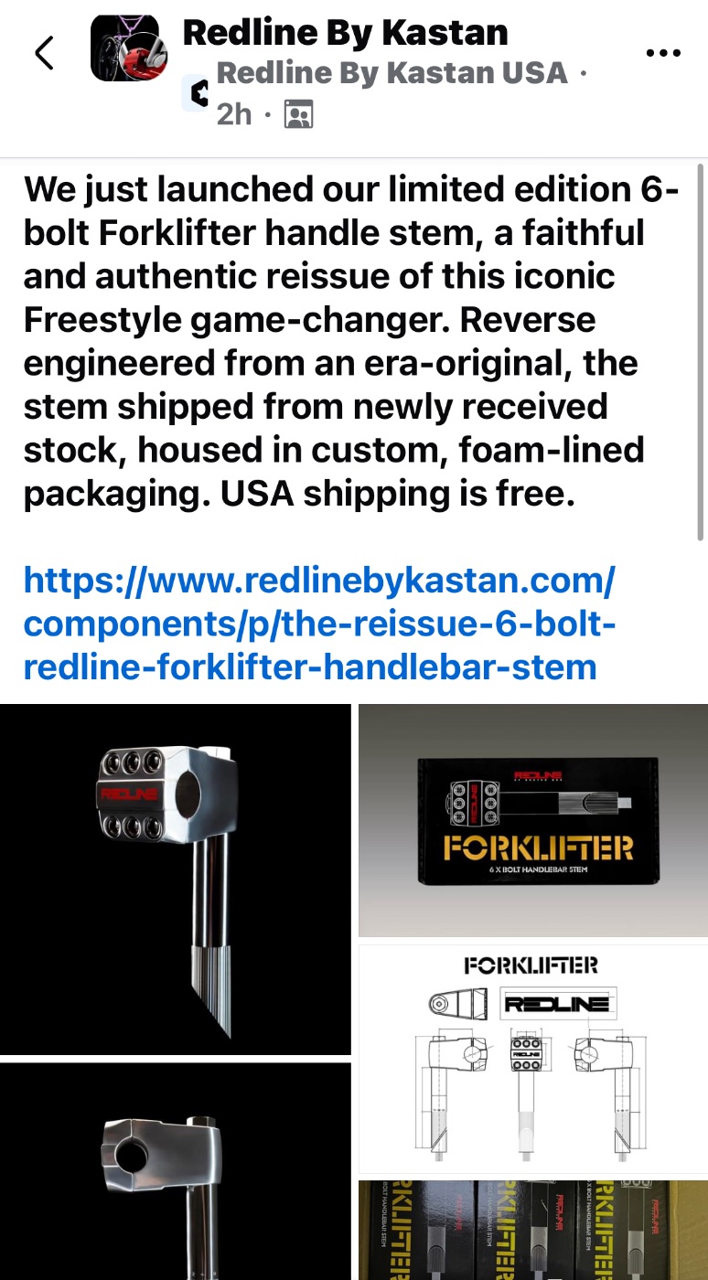 Redline RE-issue saga Thread - BMXmuseum.com Forums