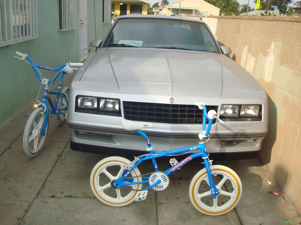 BMX and muscle cars ? Hot Rods have them share pics with the class ...