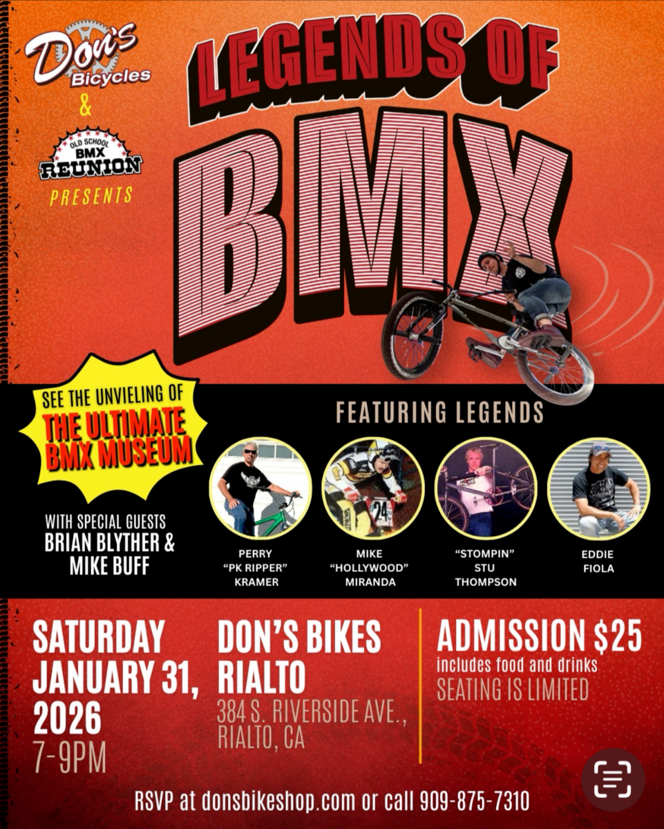 See the Unveiling of the Ultimate BMX Museum ... Legends of BMX ...