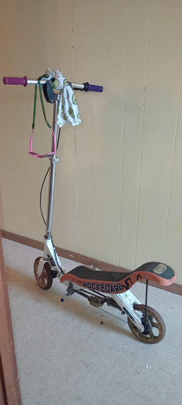 Rock board chain powered scooter or kick scooter 2 in 1 rare ...