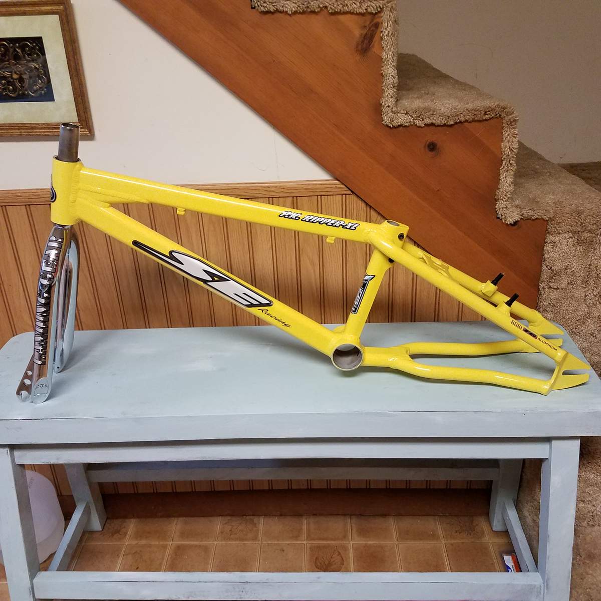 The very last PK Ripper frame to leave SE Racing America in 1999 ...