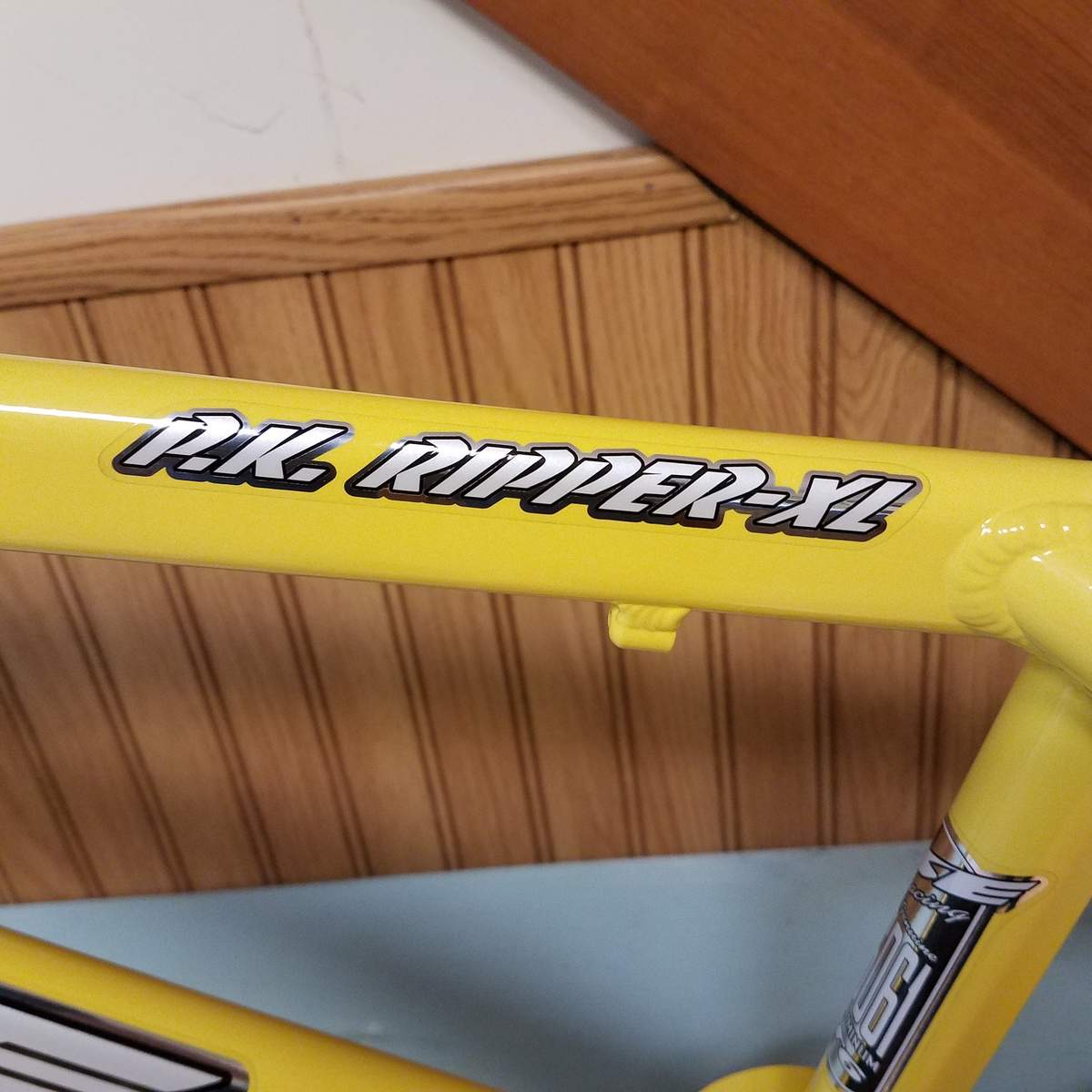 The very last PK Ripper frame to leave SE Racing America in 1999 ...