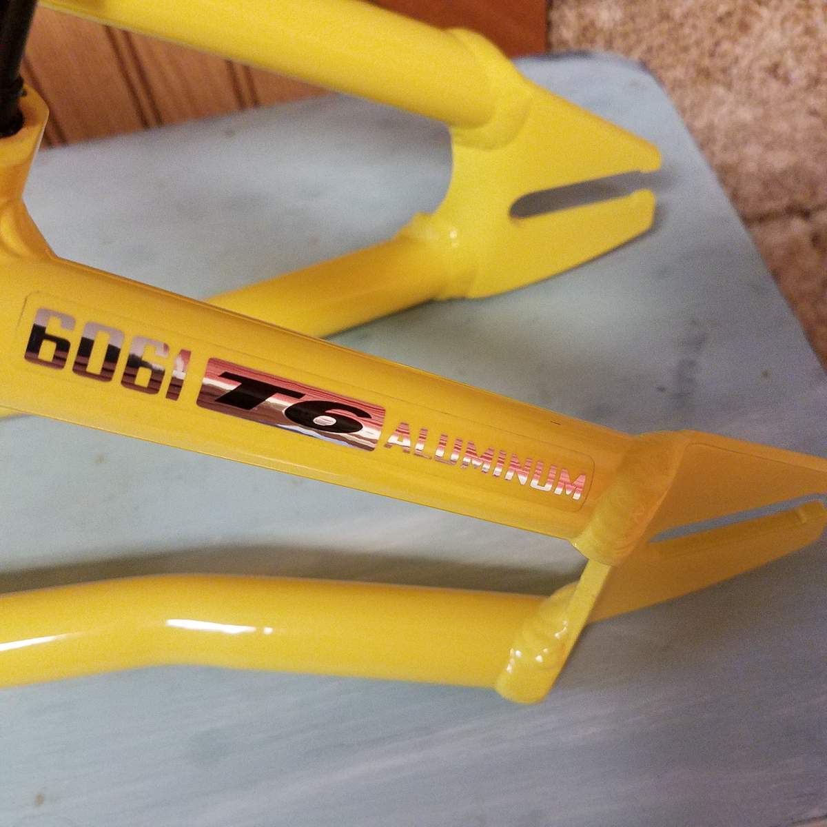 The very last PK Ripper frame to leave SE Racing America in 1999 ...