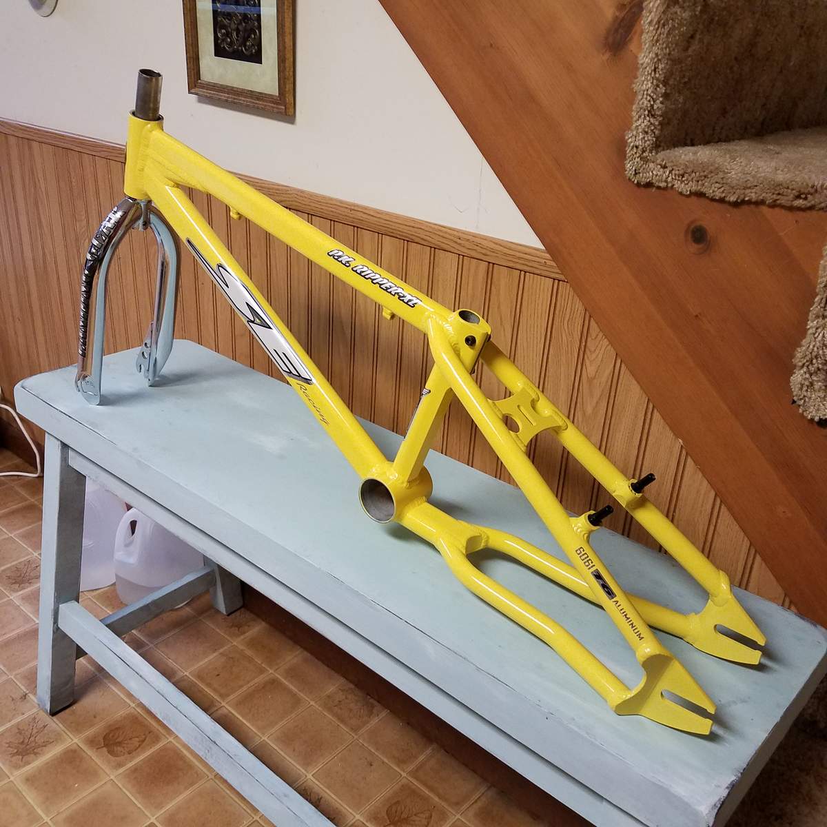 The very last PK Ripper frame to leave SE Racing America in 1999 ...