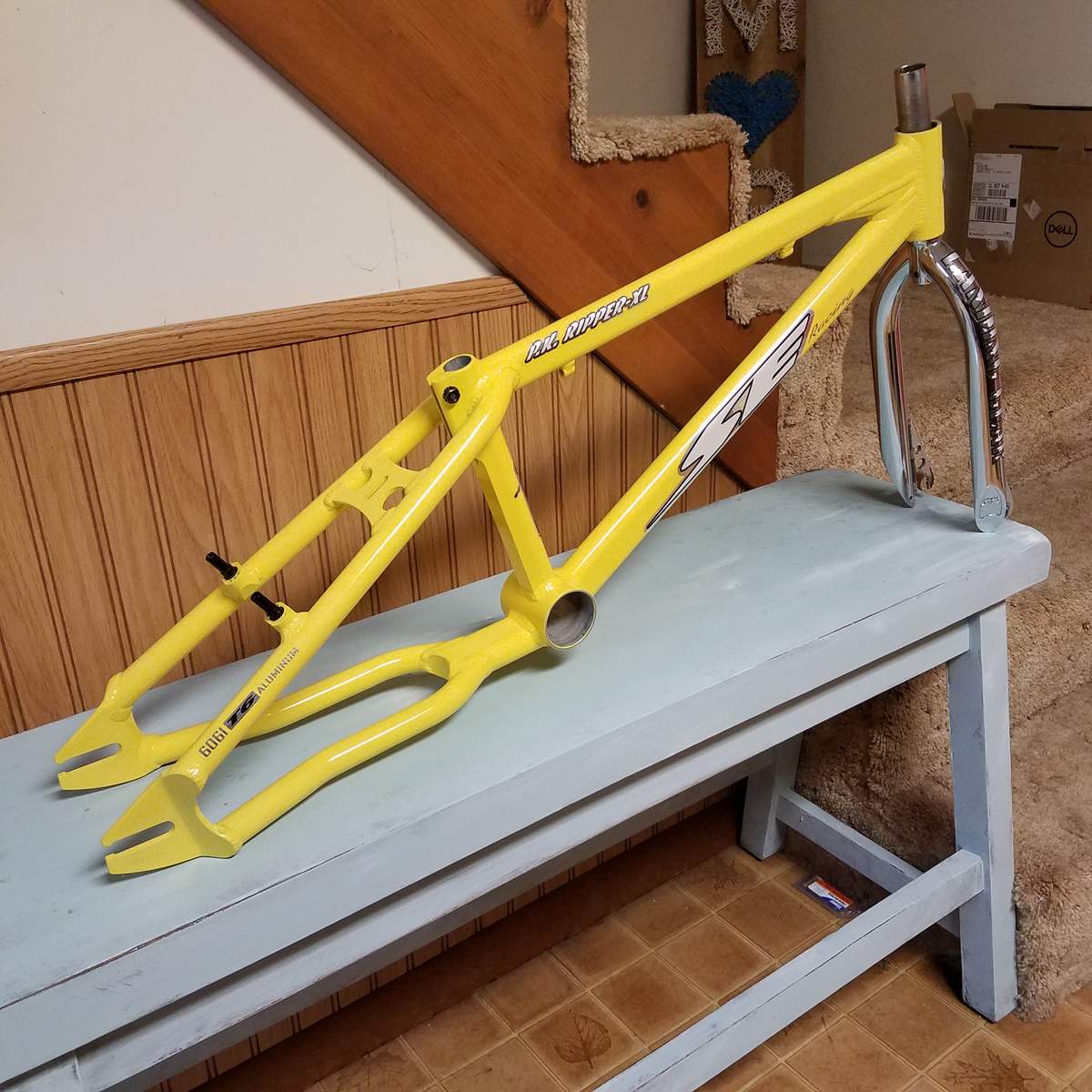 The very last PK Ripper frame to leave SE Racing America in 1999 ...