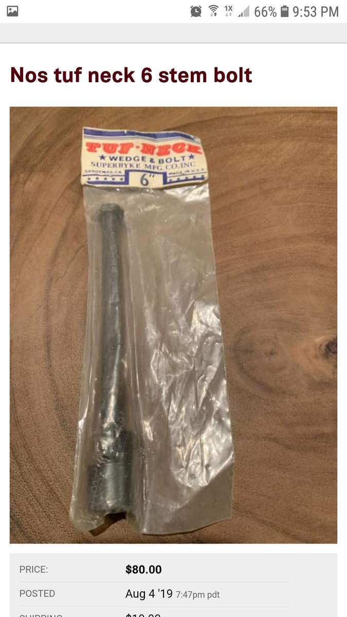 Tuf Neck / Pro Neck question - BMXmuseum.com Forums