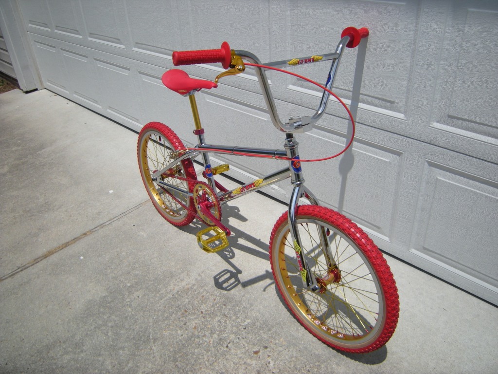 GOLD stem on RED headset on CHROME bike - BMXmuseum.com Forums