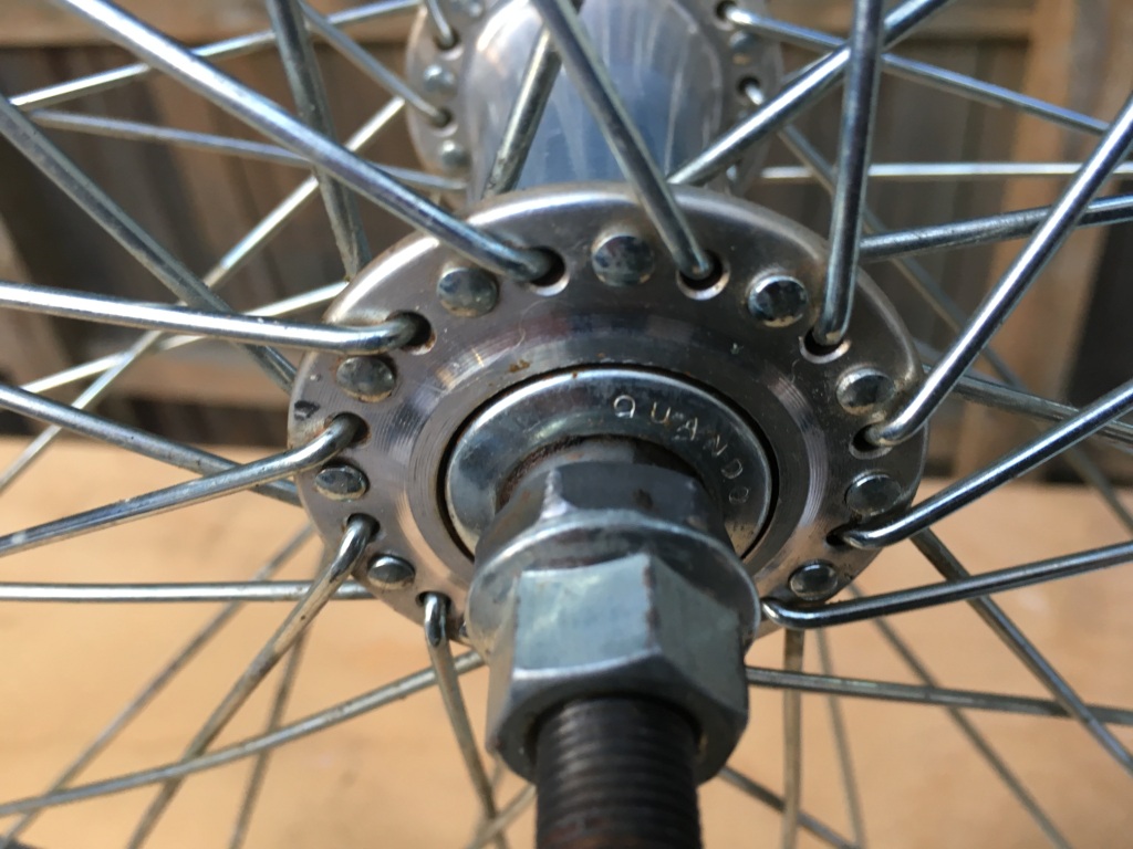 BMXmuseum.com For Sale / 48 hole wheelset Quando hubs Alex rims