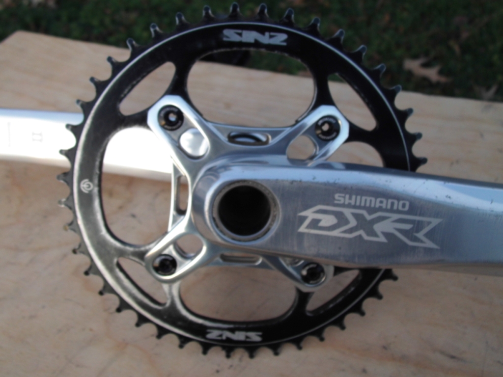BMXmuseum.com For Sale / Complete Shimano DXR Crankset 180 44