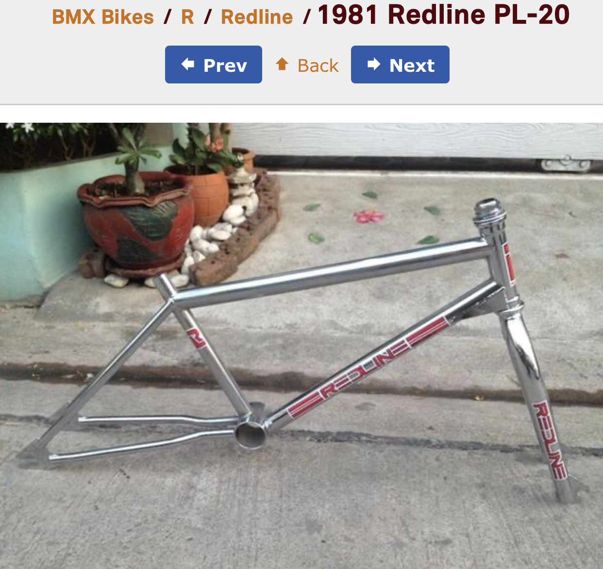 REDLINE serial number? - BMXmuseum.com Forums