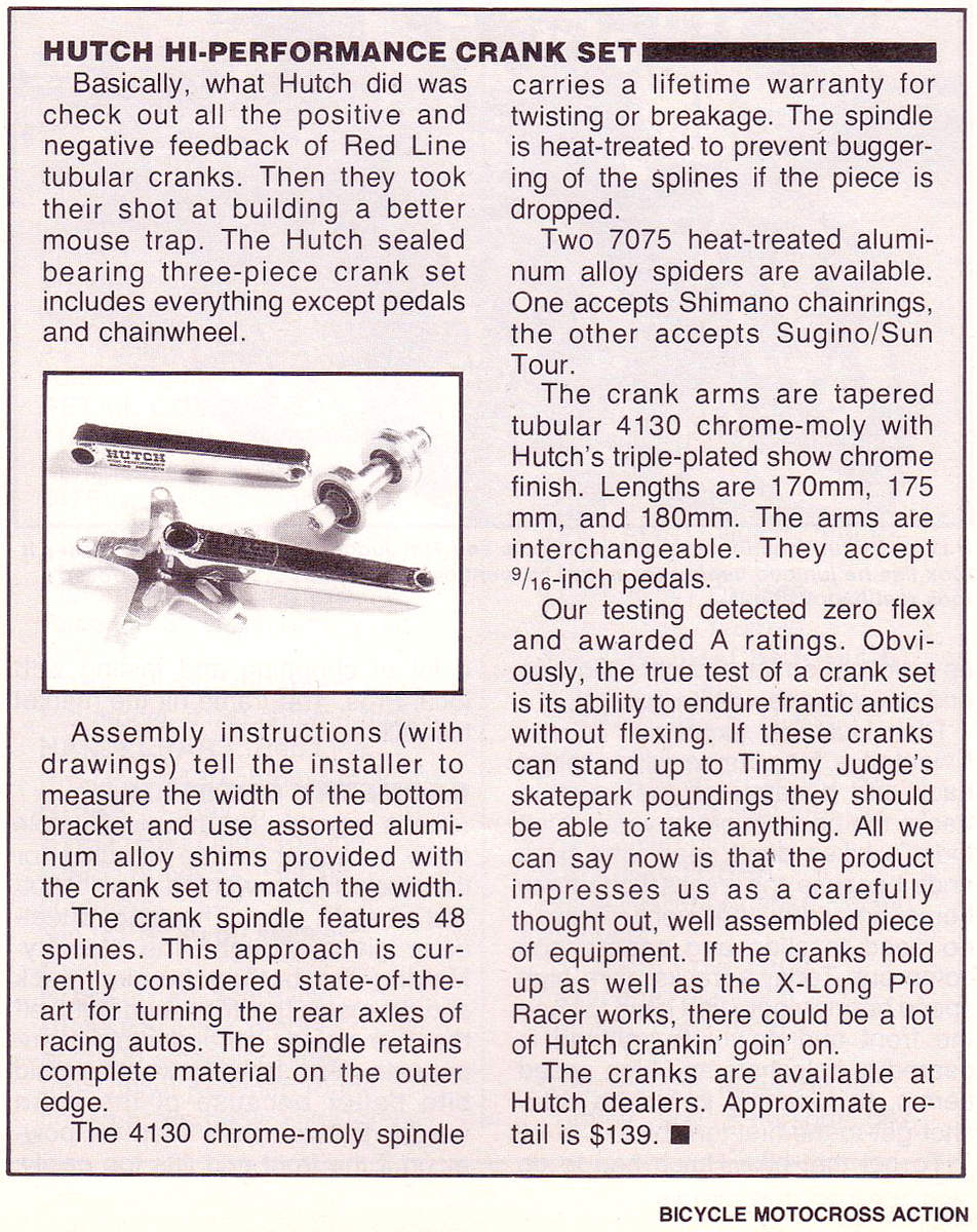 BMXmuseum.com Reference / 1980/1981 Profile Racing Box Cranks 1st Gen