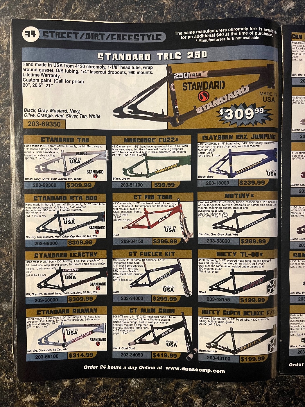 Dans comp 2000 mid school frame selection - BMXmuseum.com Forums