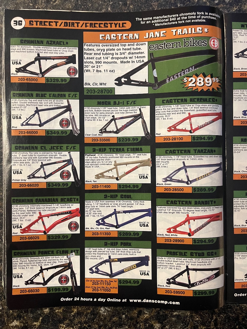 Dans comp 2000 mid school frame selection - BMXmuseum.com Forums