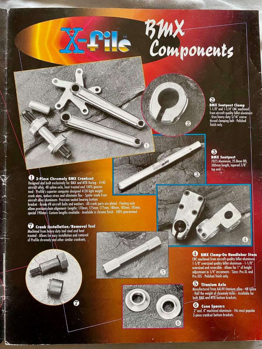 BMXmuseum.com Reference / 1998 Profile Catalog
