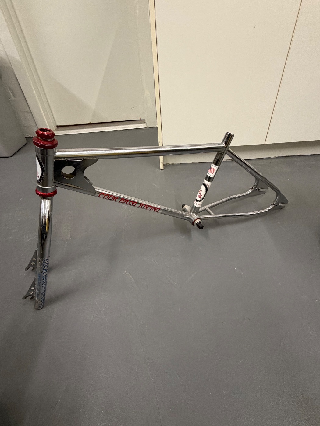 81’ Cook Frame and Fork/cranks/pads/Johnny Chopper stem - BMXmuseum.com Forums