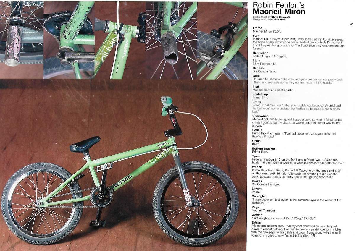 Mid School Pro Rider Bike Checks/Setups - BMXmuseum.com Forums