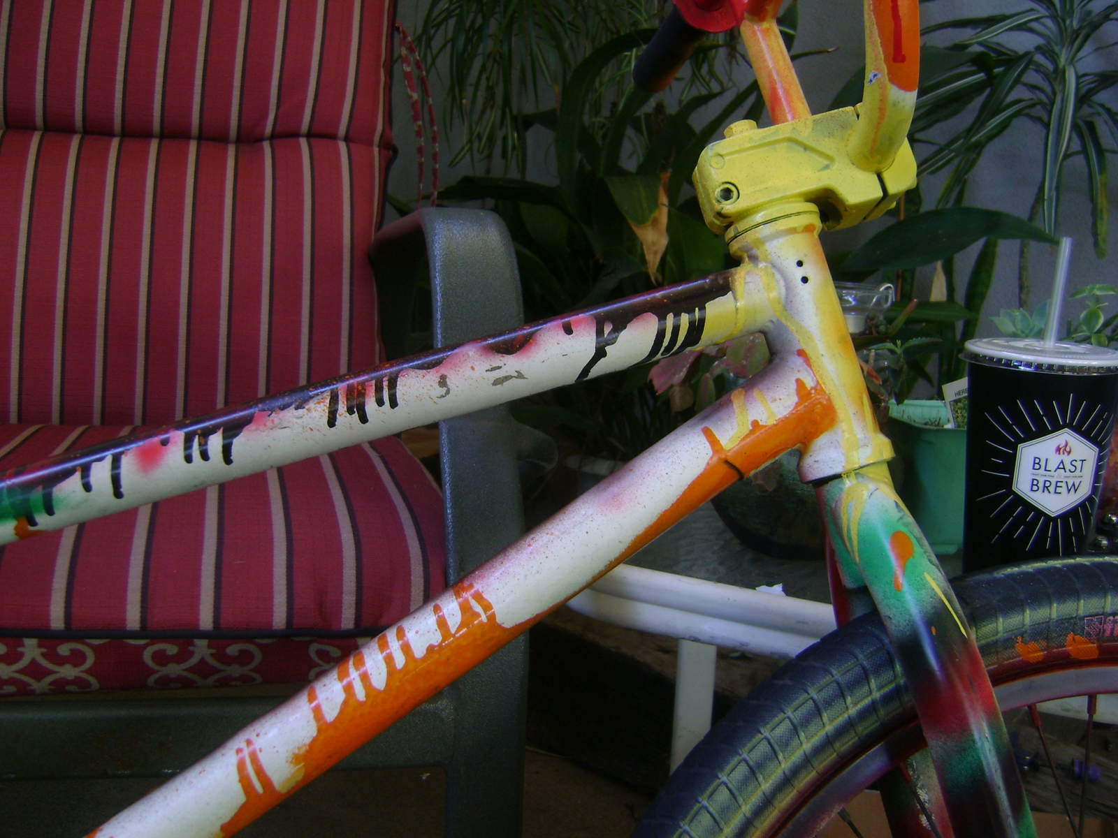 Scored a new School BMX clowns bike to day for cheap have a look ...