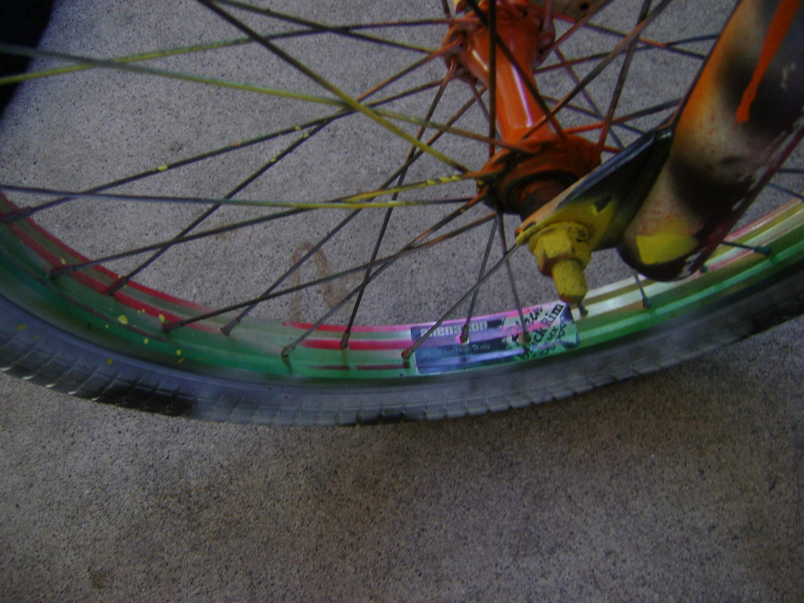 Scored a new School BMX clowns bike to day for cheap have a look ...