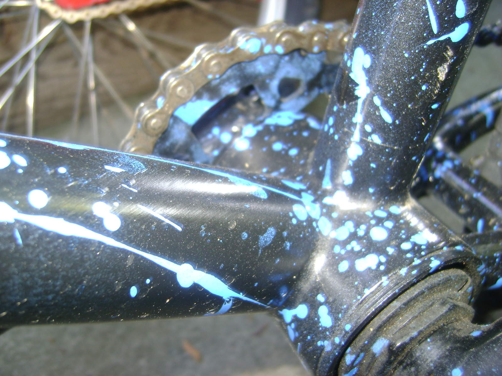 DIY Splatter paint jobs and similar - BMXmuseum.com Forums