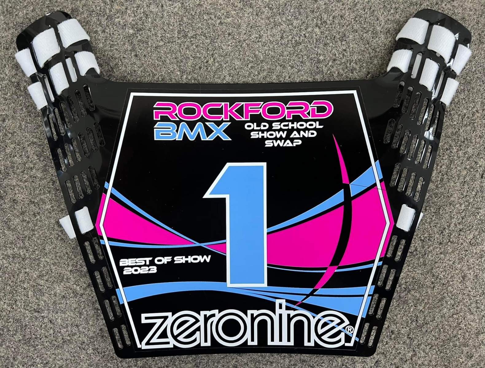 Zeronine Rockford Number plate 2023 - BMXmuseum.com Forums