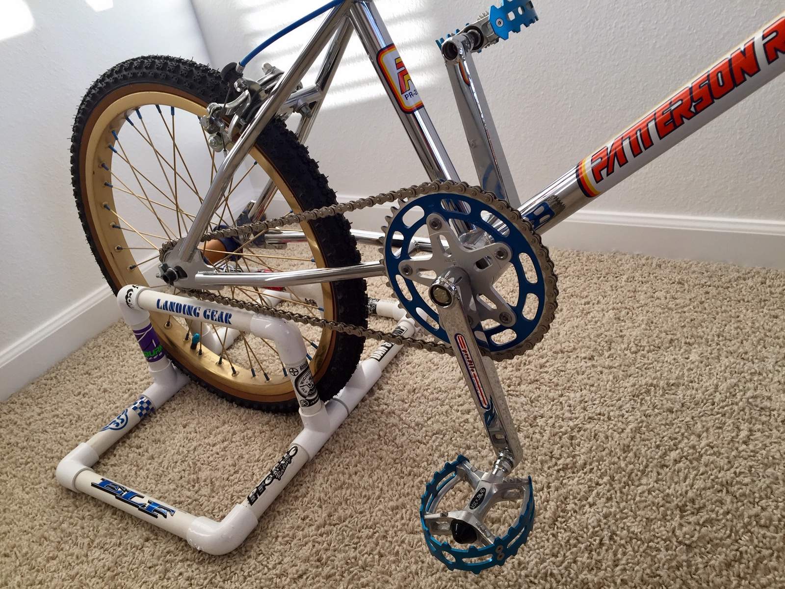 BMXmuseum.com For Sale / 1984 Patterson Racing PR-200 Chrome/Non ...