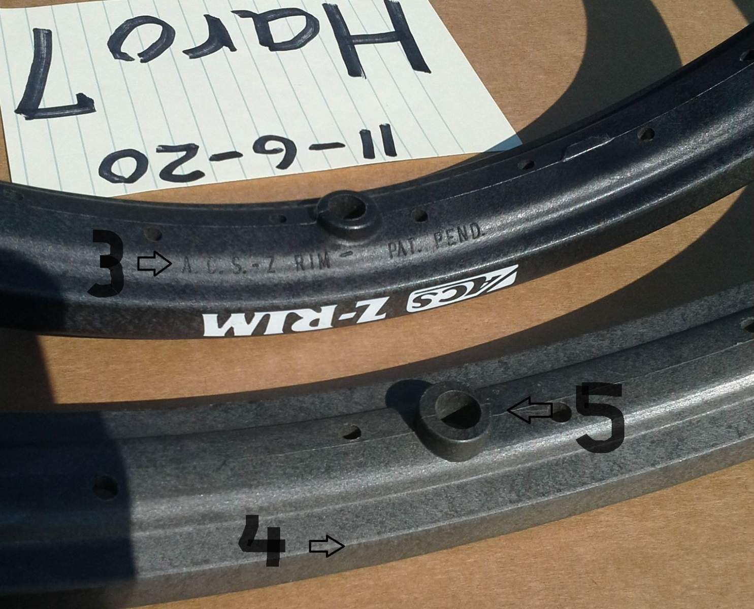 NOS Z-rims ... Graphites ? ... prototypes ? - BMXmuseum.com Forums