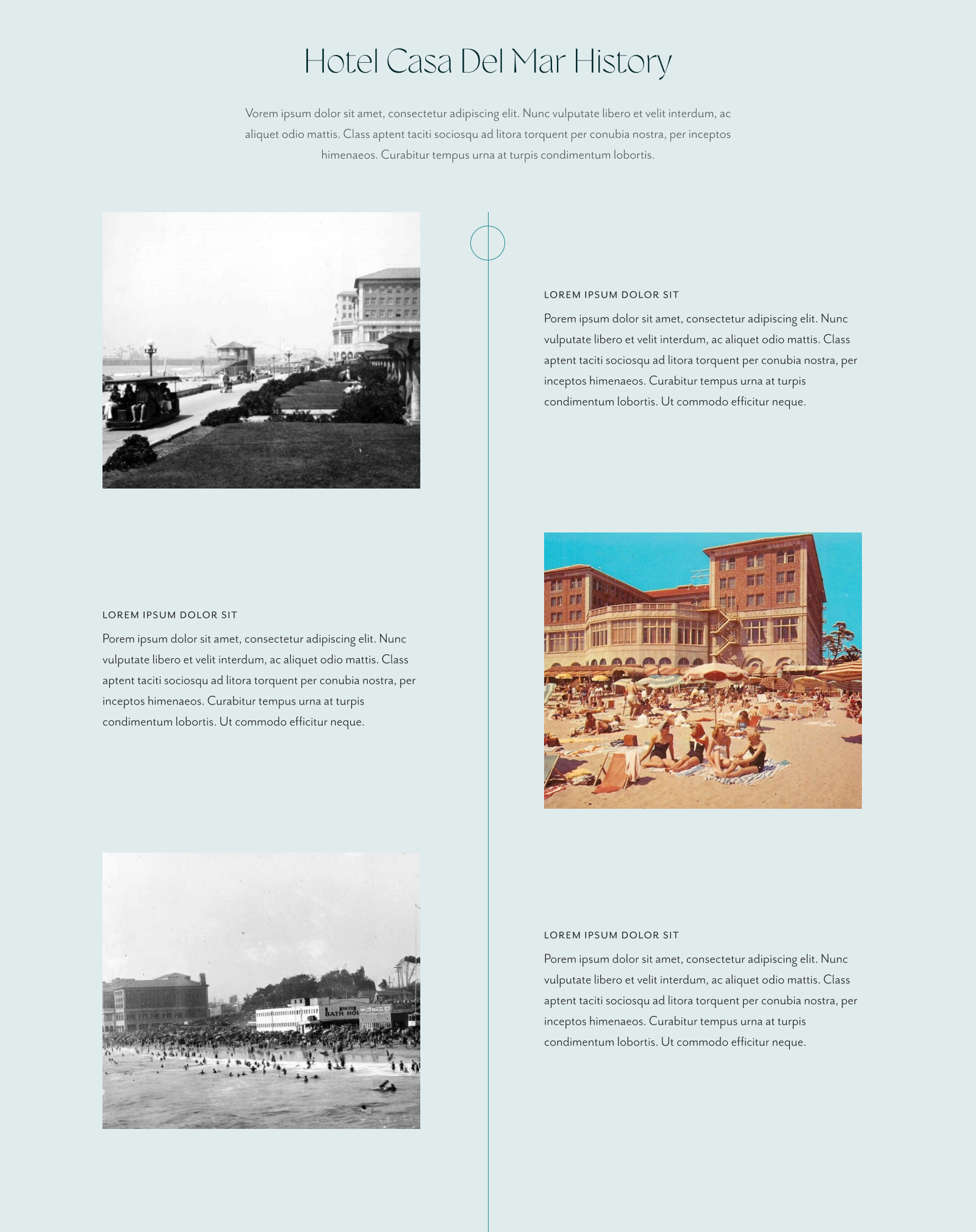 History Component - ETC Hotels