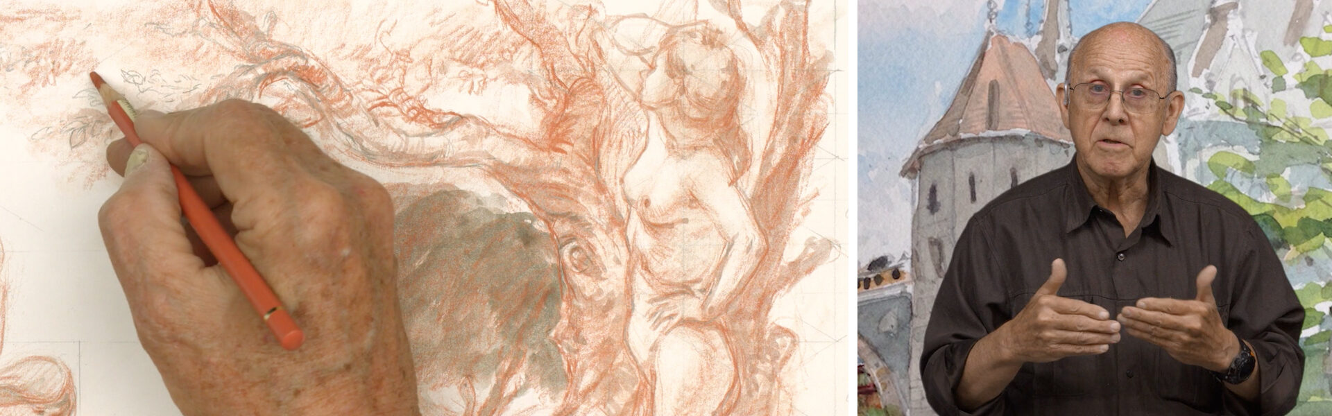 Multiple-Figure Composition Demonstration: Refining | New Masters Academy