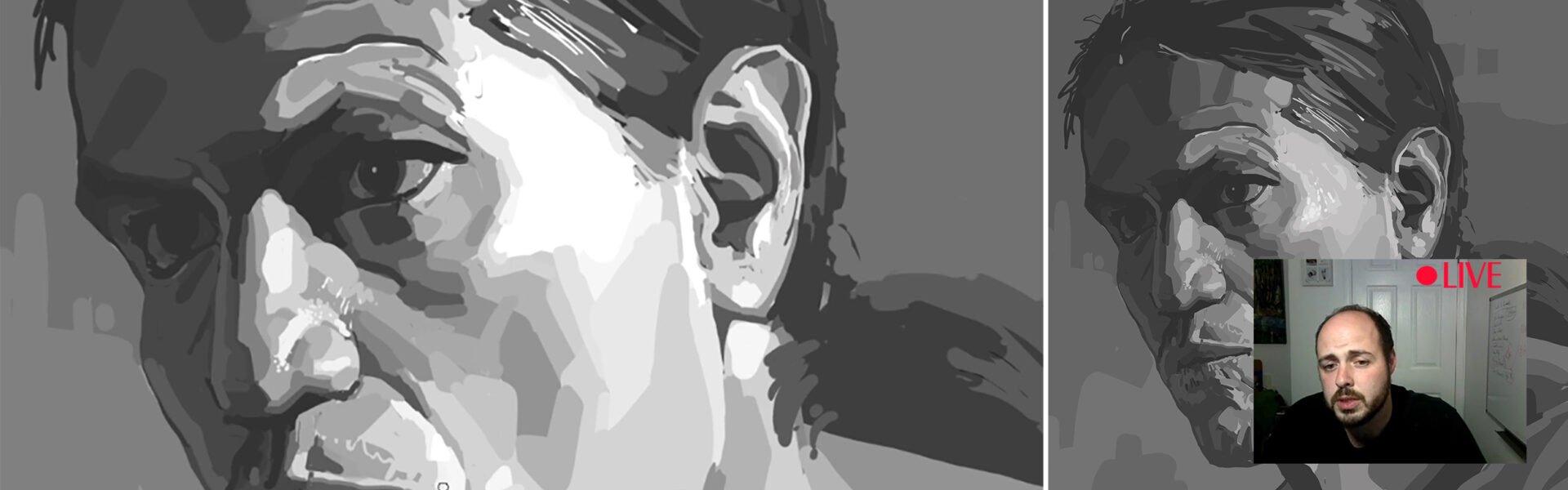 Digital Figure Painting Livestream Archive 2 | New Masters Academy