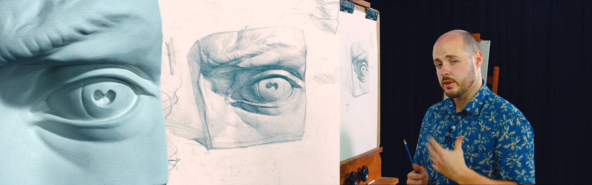 Drawing the Cast of David’s Eye | New Masters Academy