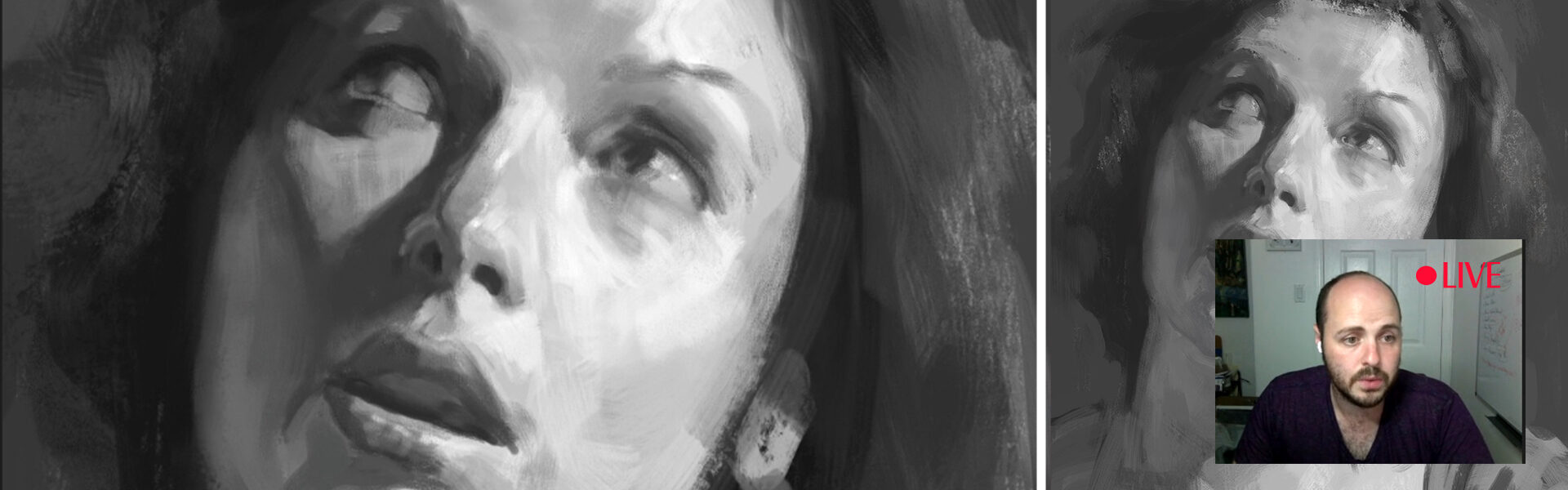 Digital Figure Painting Livestream Archive 4 | New Masters Academy