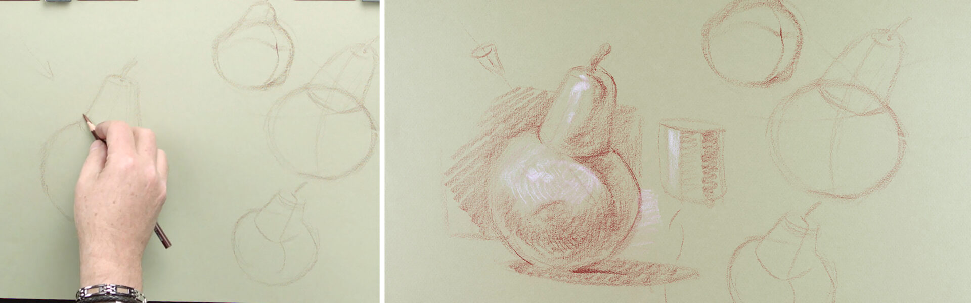 Sketching with Light, Shadow, and Mid-Tone | New Masters Academy