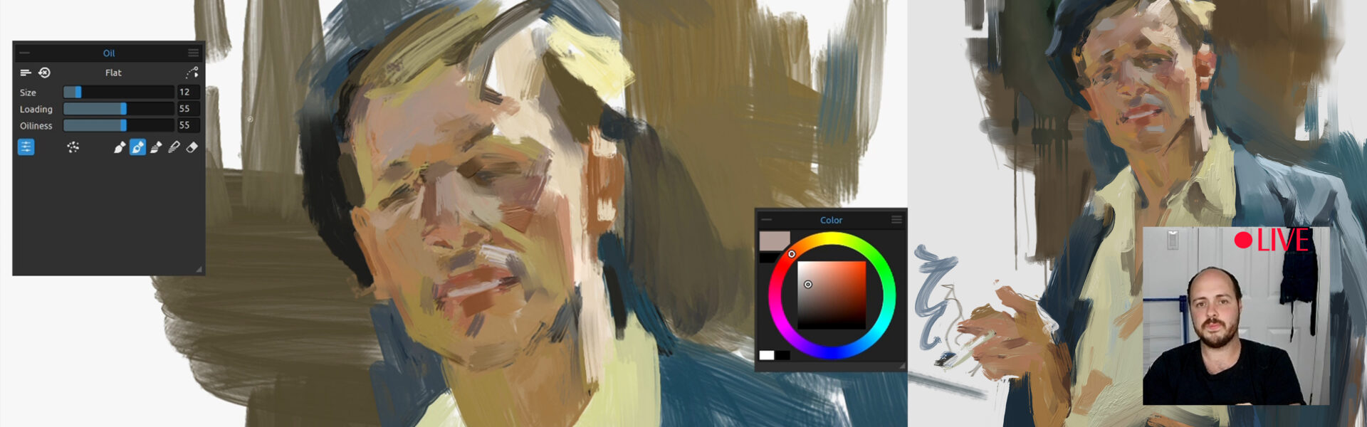 Digital Portraits After the Masters Week 3 | New Masters Academy