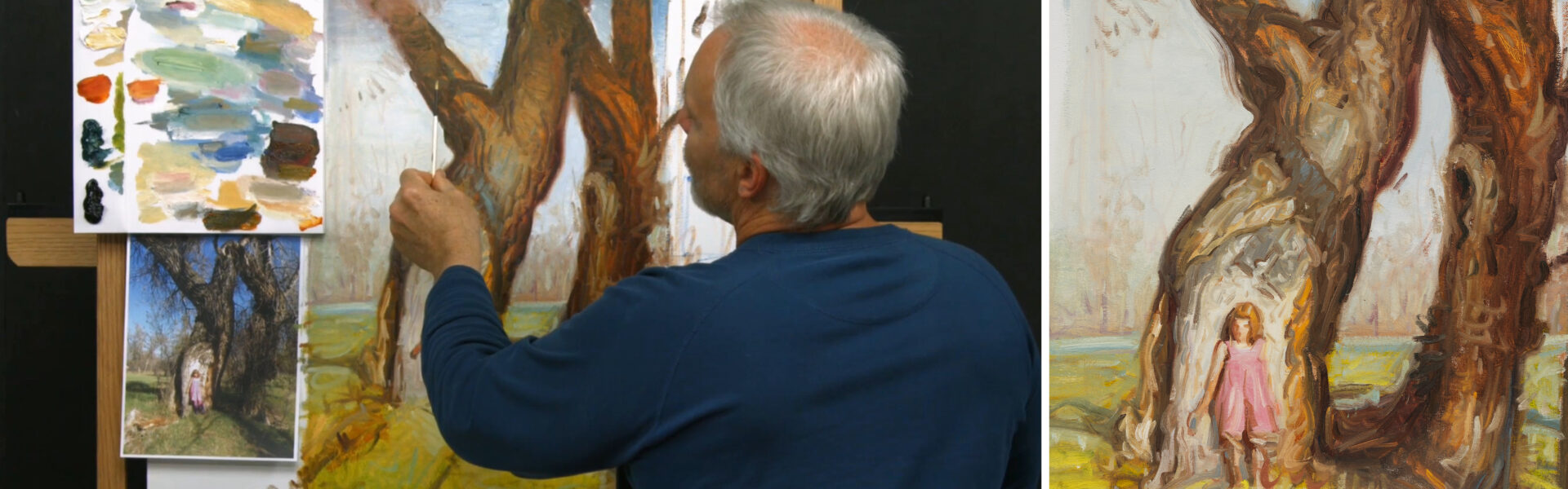 Developing a Composition for Painting: Refinement and Finishing Touches ...