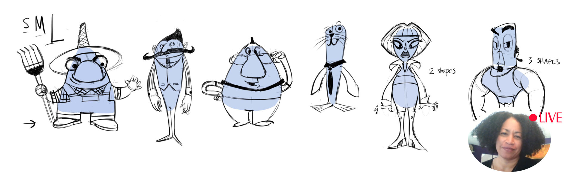 Introduction to Character Design Week 2 | New Masters Academy