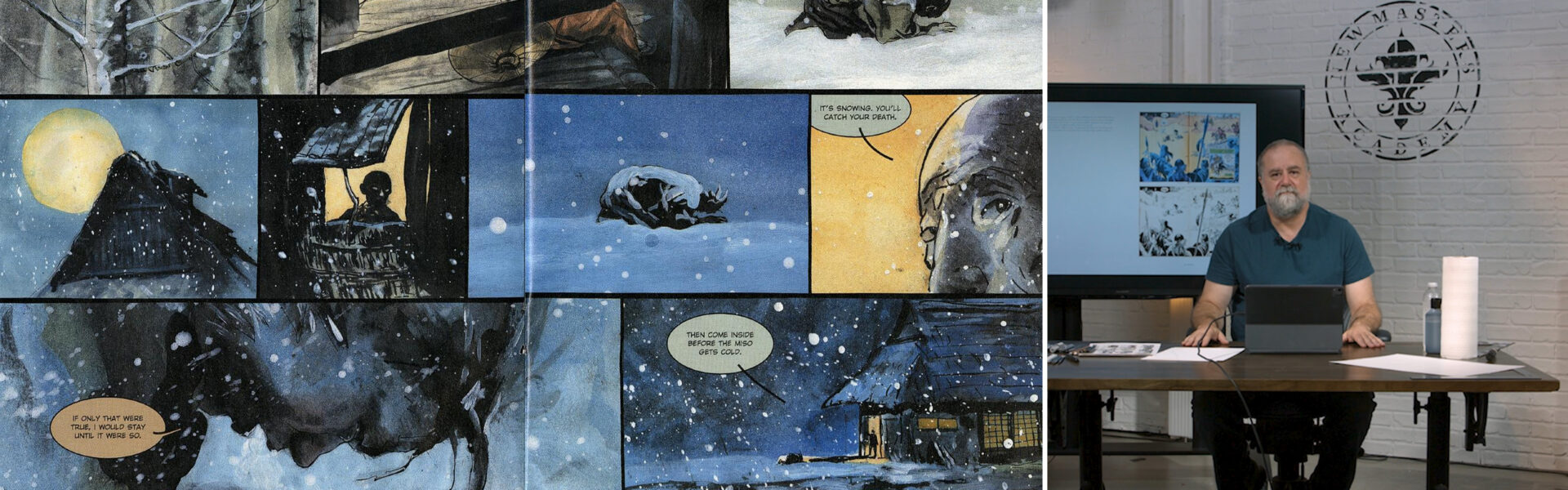 Sequential Art: Spreads, Camera Angles, and Gestures | New Masters Academy