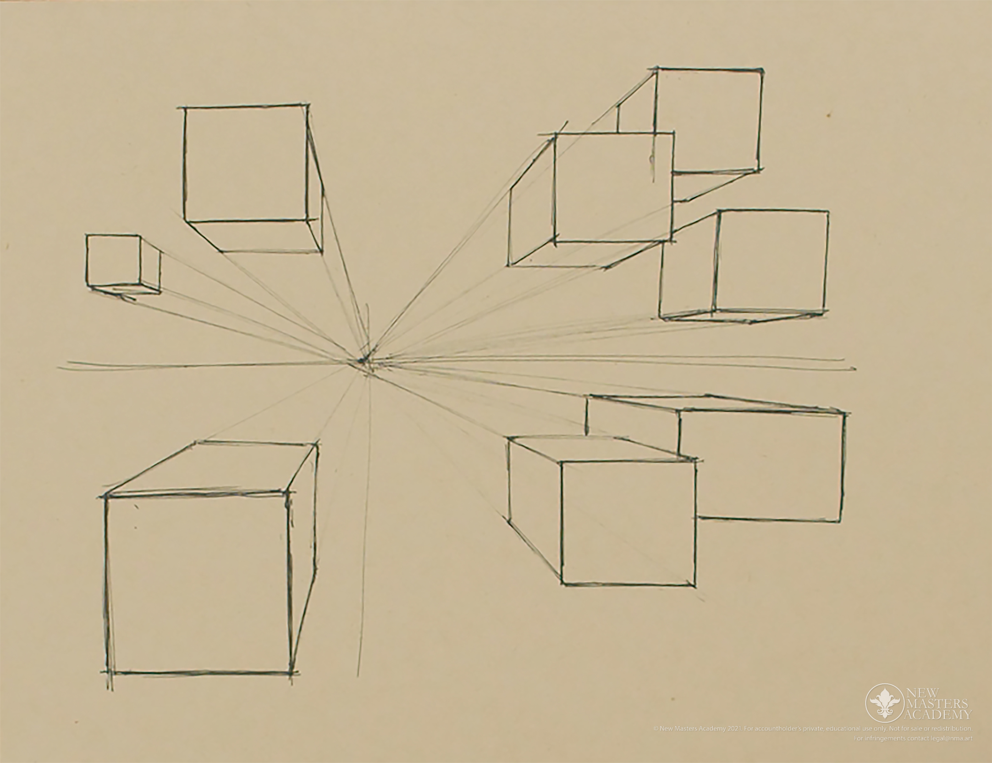 Materials for Dynamic Sketching and Fundamental Drawing Exercises | New ...