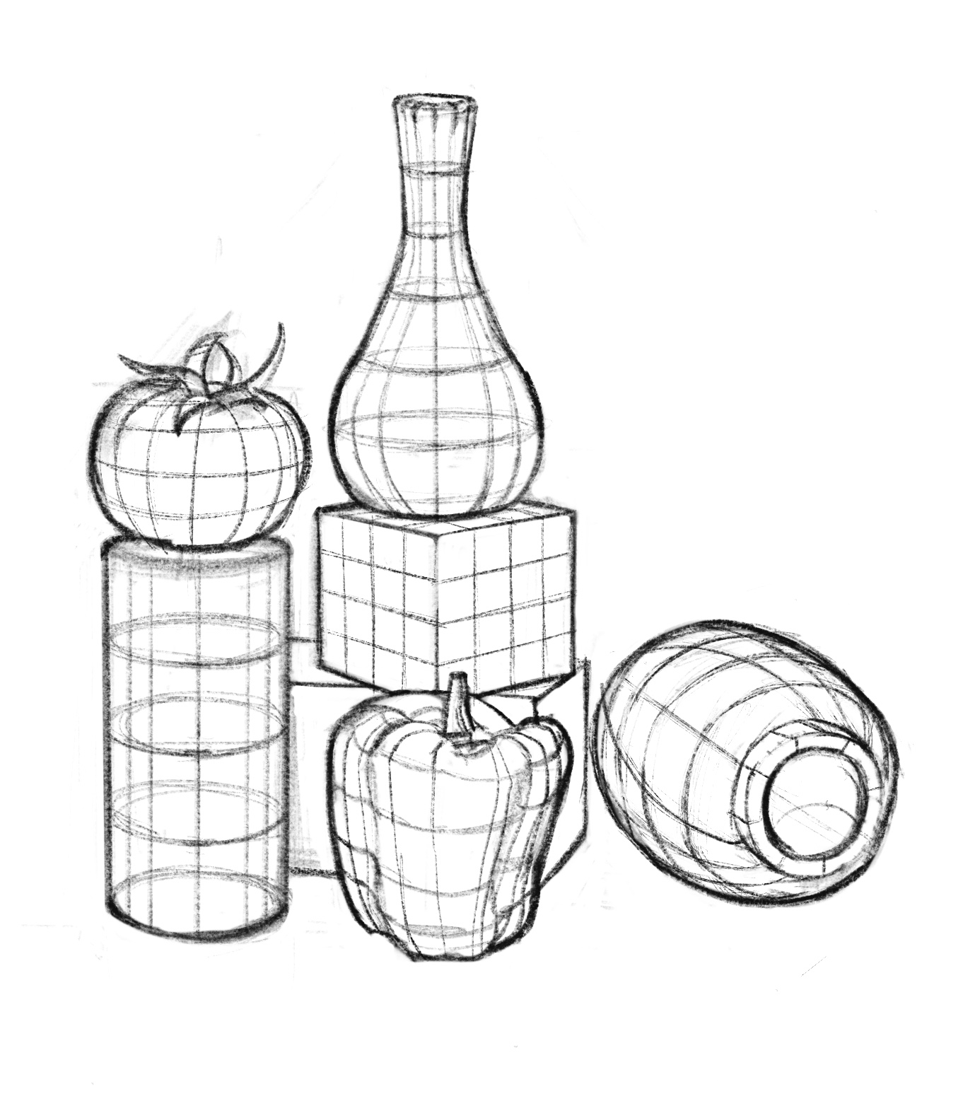 Fundamentals of Drawing and Perspective Live Class | New Masters Academy