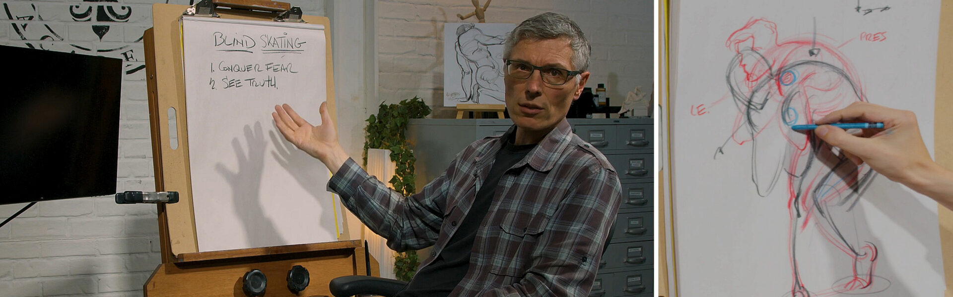 The Leading Edge and Drawing Blindly with FORCE | New Masters Academy