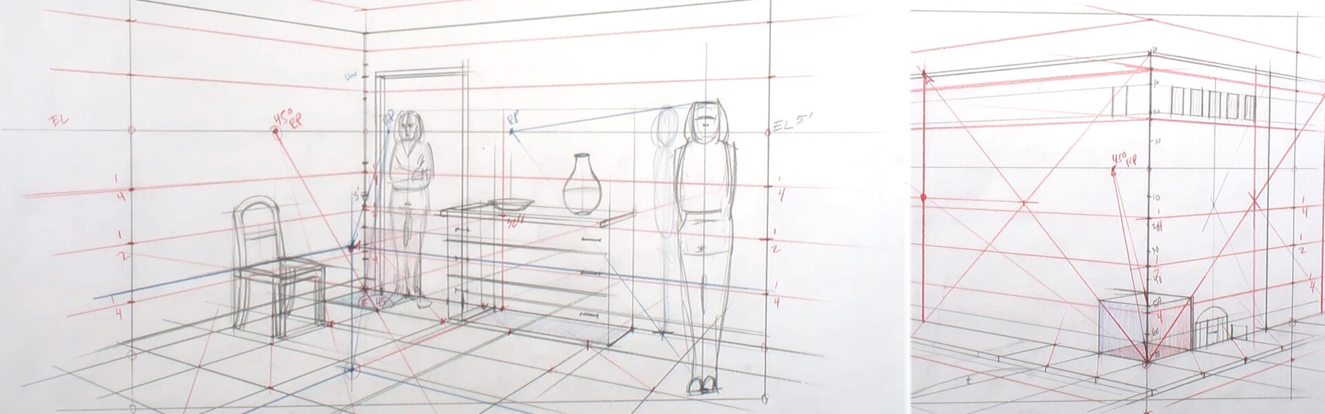 Using Diminishing Guides to Create Scenes in Two Point Perspective ...