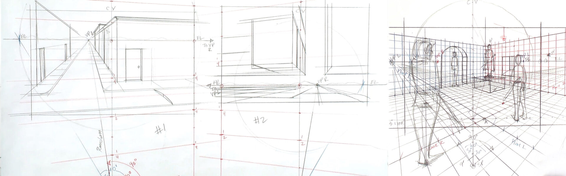 Building Scenes in Two-Point Perspective | New Masters Academy